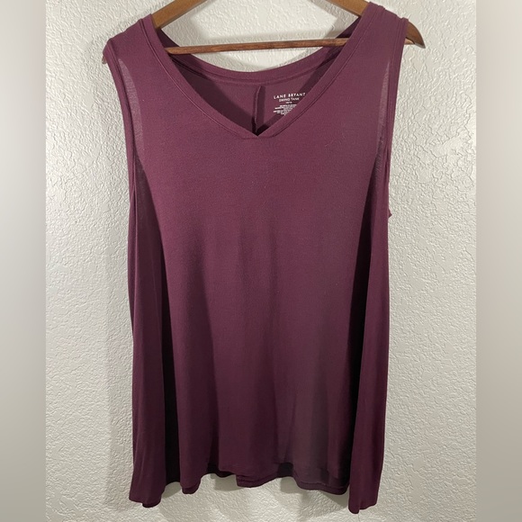 Lane Bryant | Tops | Lane Bryant Purple Swing Tank Plus Size 416 | Poshmark
